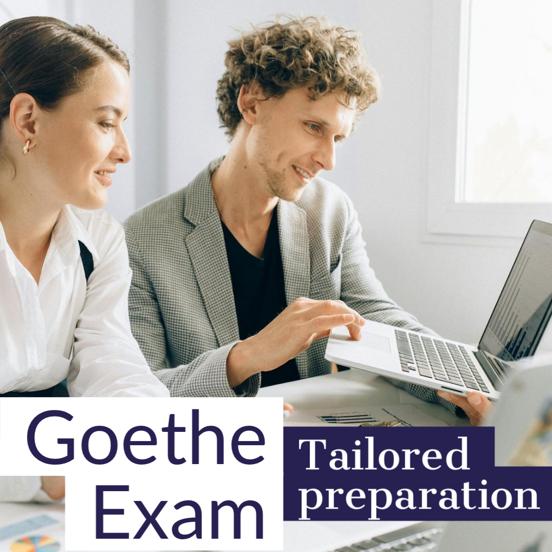 Goethe Exam preparation: One to one classes – Evolanguage-Shop
