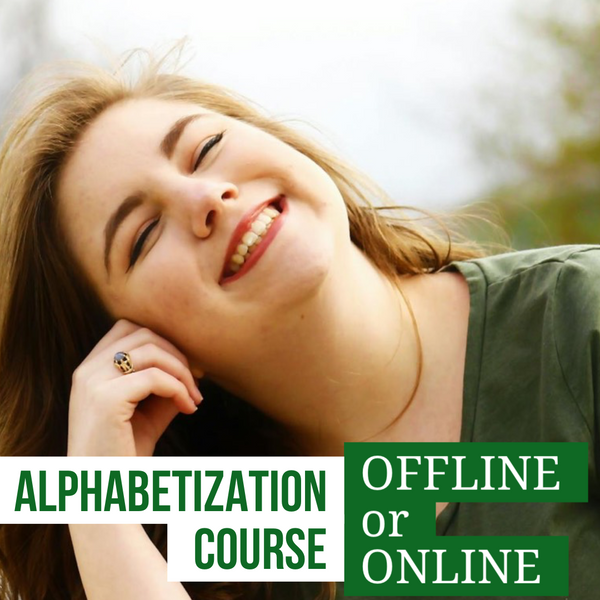 Individual alphabetization course – Evolanguage-Shop